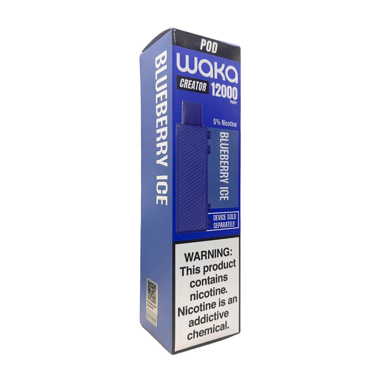 Esencia Para Vape Waka Creator Blueberry Ice 12000 Puffs 5% Nicotina ...