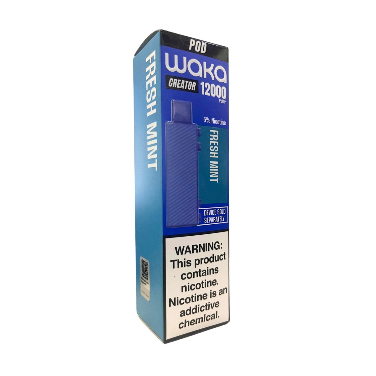 Esencia Para Vape Waka Creator Fresh Mint 12000 Puffs 5% Nicotina — Amarket