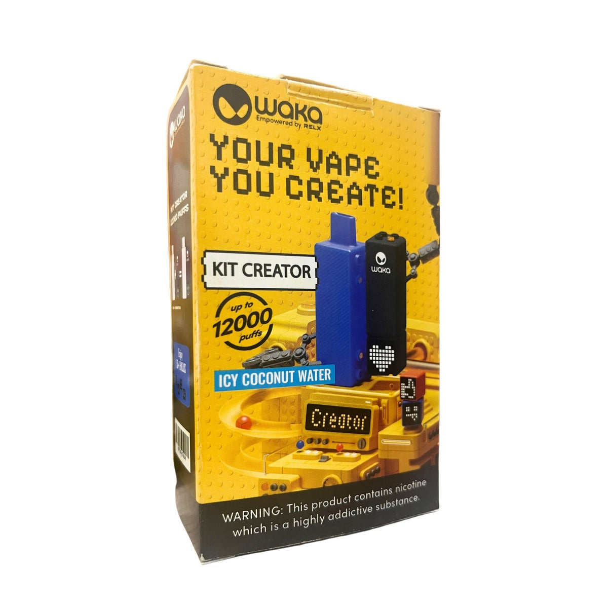 Kit Vaper Creator Waka - Dispositivo + Icy Coconut Water — Amarket