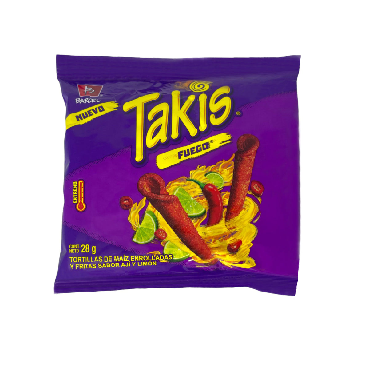 Takis Fuego Bolsa Sabor Aji Y Limon X 28G — Amarket