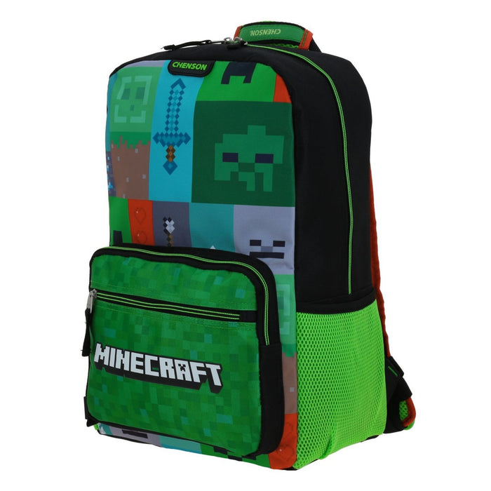 Mochila Chenson Grande Minecraft Tiles Mc66392-3 — Amarket