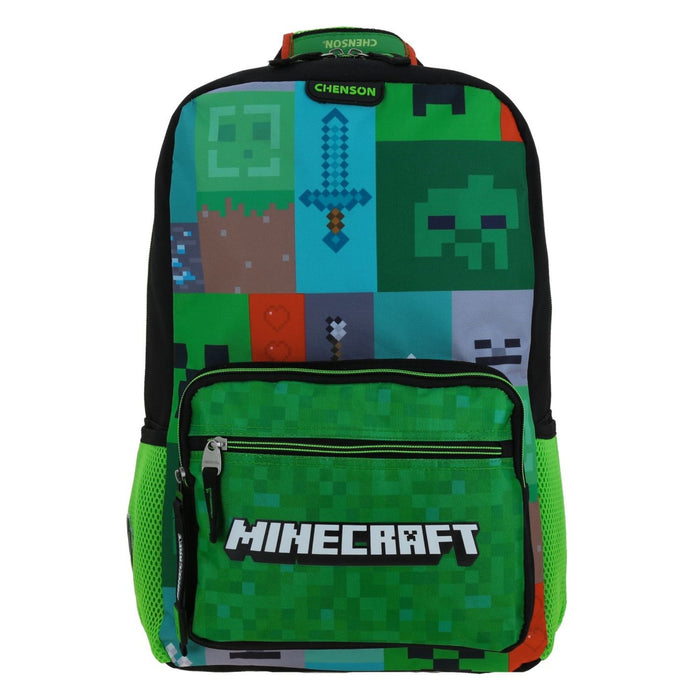 Mochila Chenson Grande Minecraft Tiles Mc66392-3 — Amarket
