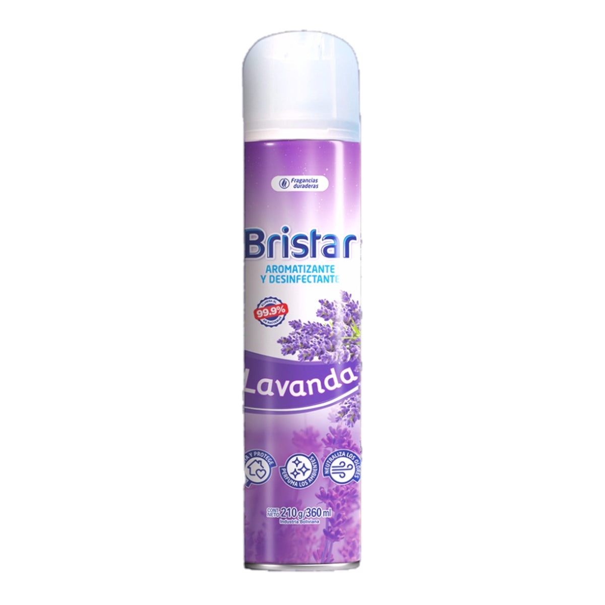 Ambientador En Aerosol Bristar Lavanda X 360 Ml — Amarket