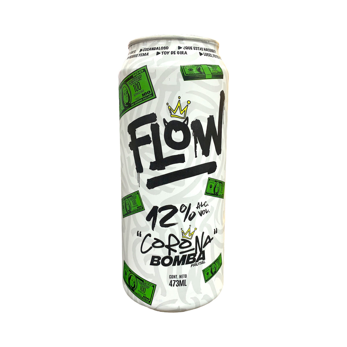 Bebida Alcohólica Flow Corona Bomba X 473 Ml Sabor Frutal — Amarket