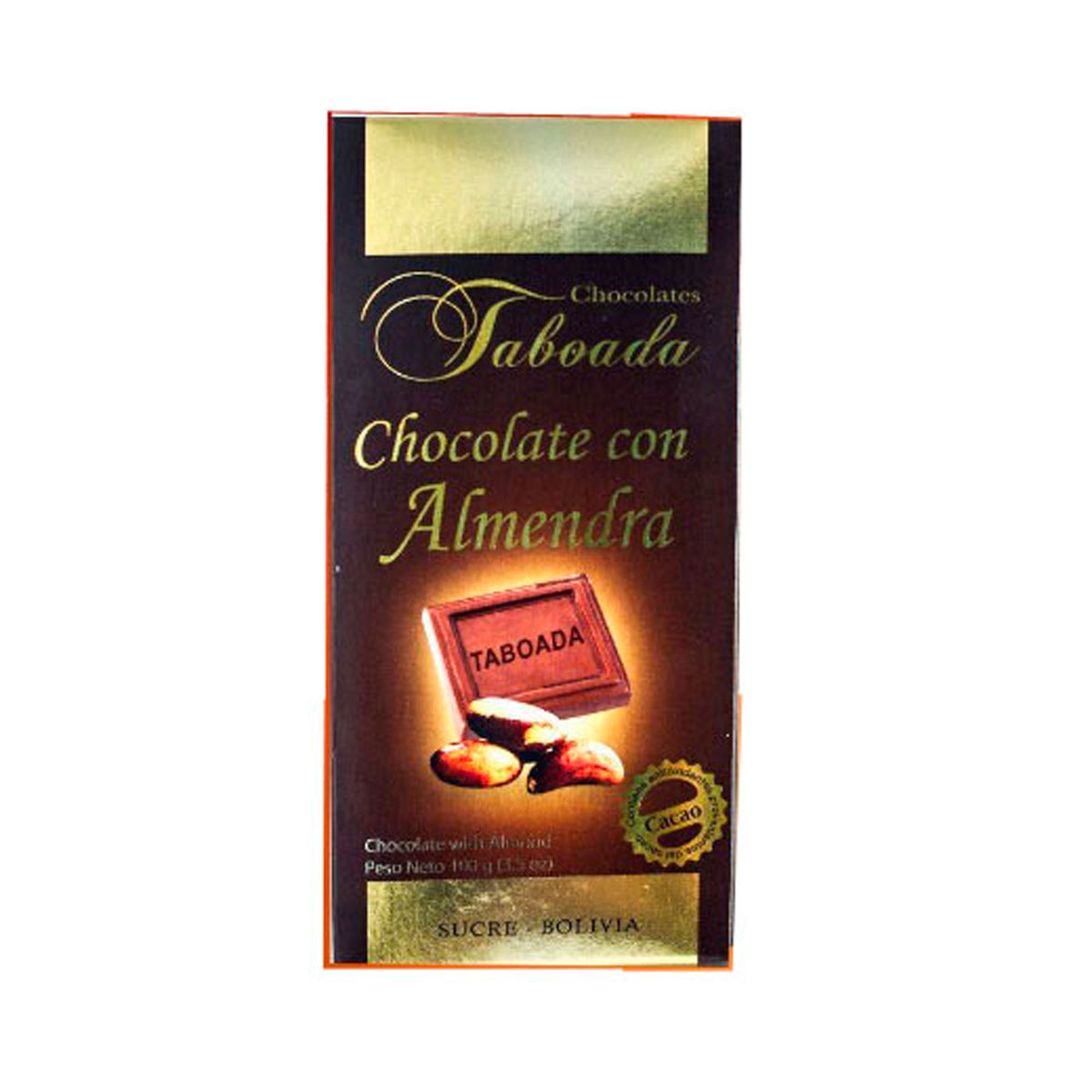 Taboada Tableta De Chocolate Con Almendra X 100G — Amarket