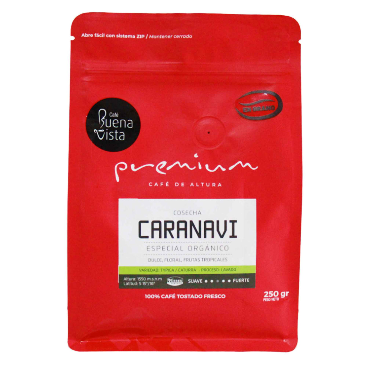 Café Tostado En Grano Buena Vista Caranavi X 250G — Amarket