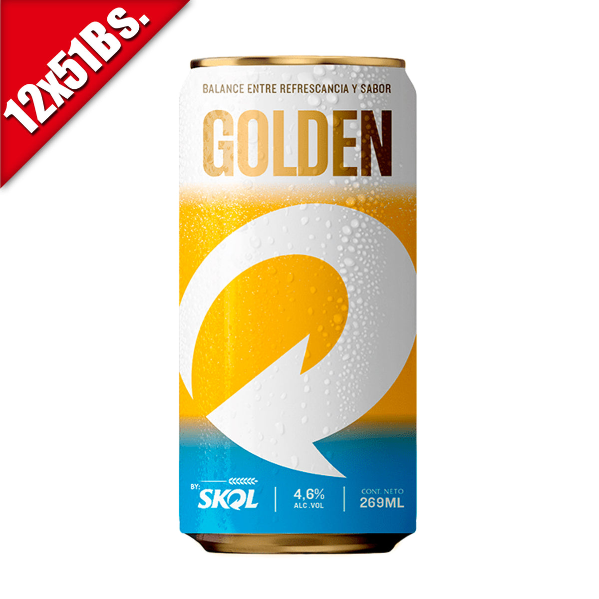 Golden Skol Cerveza Lata X 269Ml — Amarket