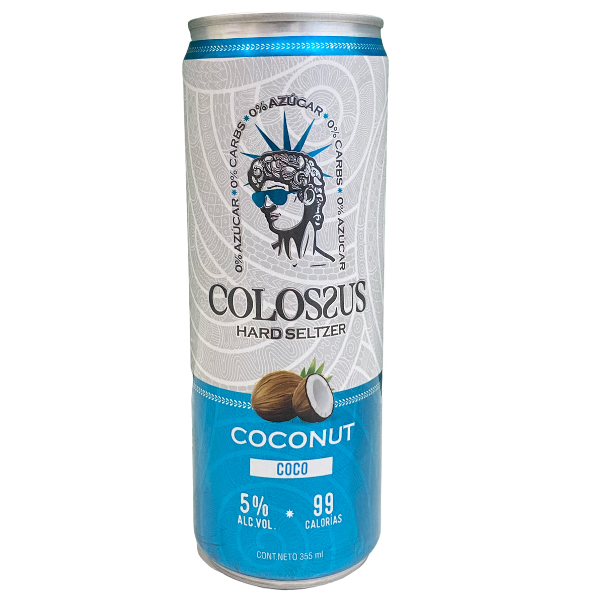 Hard Seltzer Sabor Coco Colossus X 355Ml — Amarket