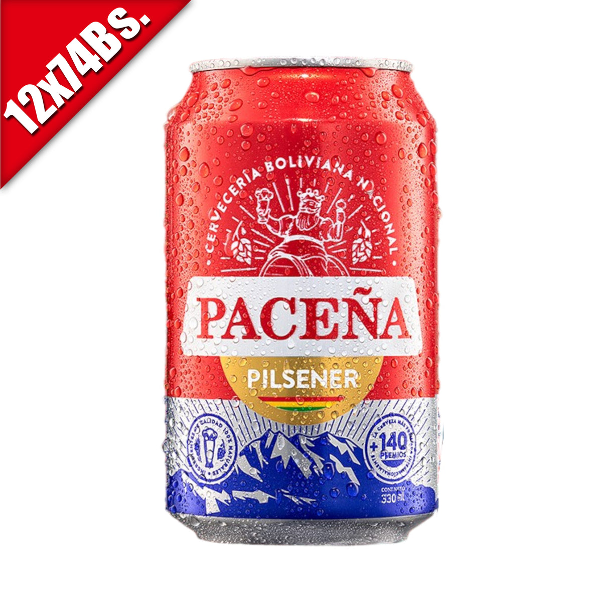 Cerveza Paceña Pilsener Lata X 330Ml — Amarket