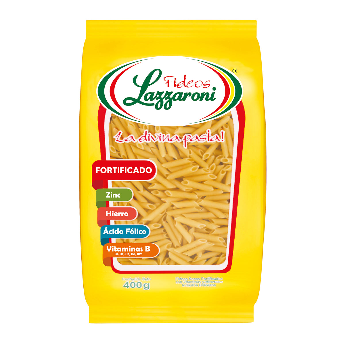 Pasta Lazzaroni Fideos Cortos Surtidos X 400G — Amarket