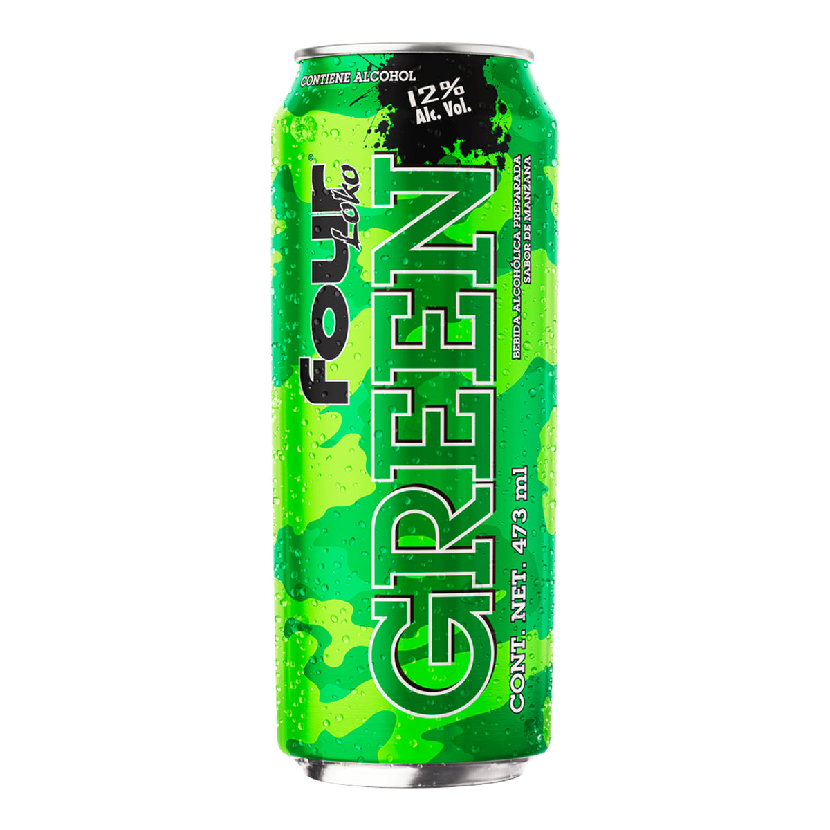 Bebida Alcohólica Four Loko Lata Green X 473Ml — Amarket
