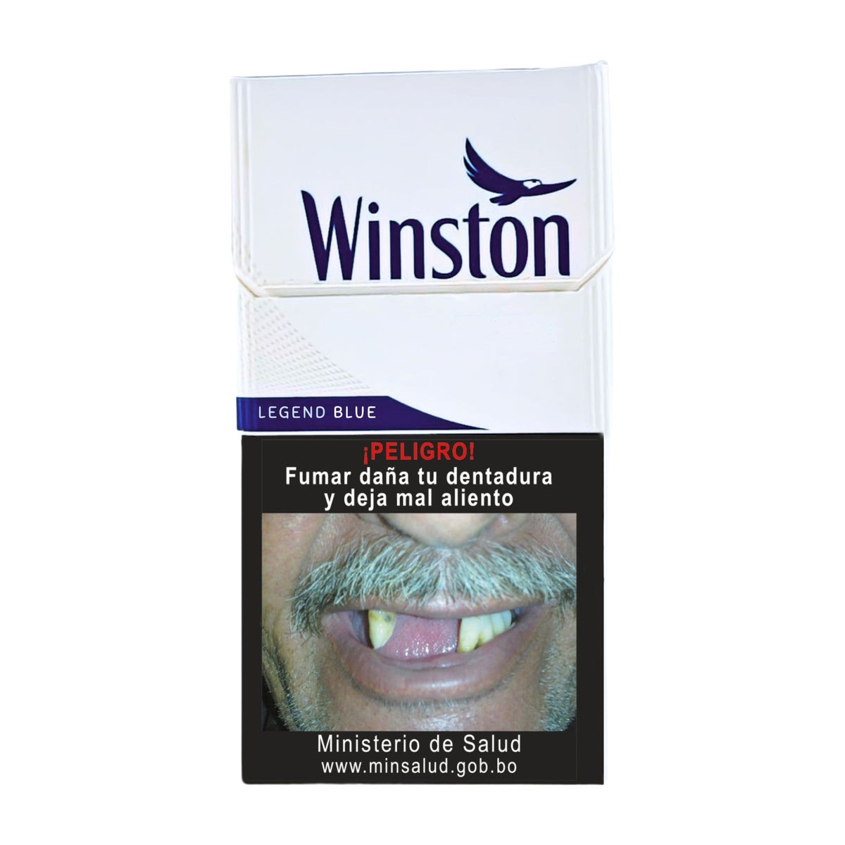 Cigarrillo Winston Legend Blue Cajetilla X 20 Unidades — Amarket