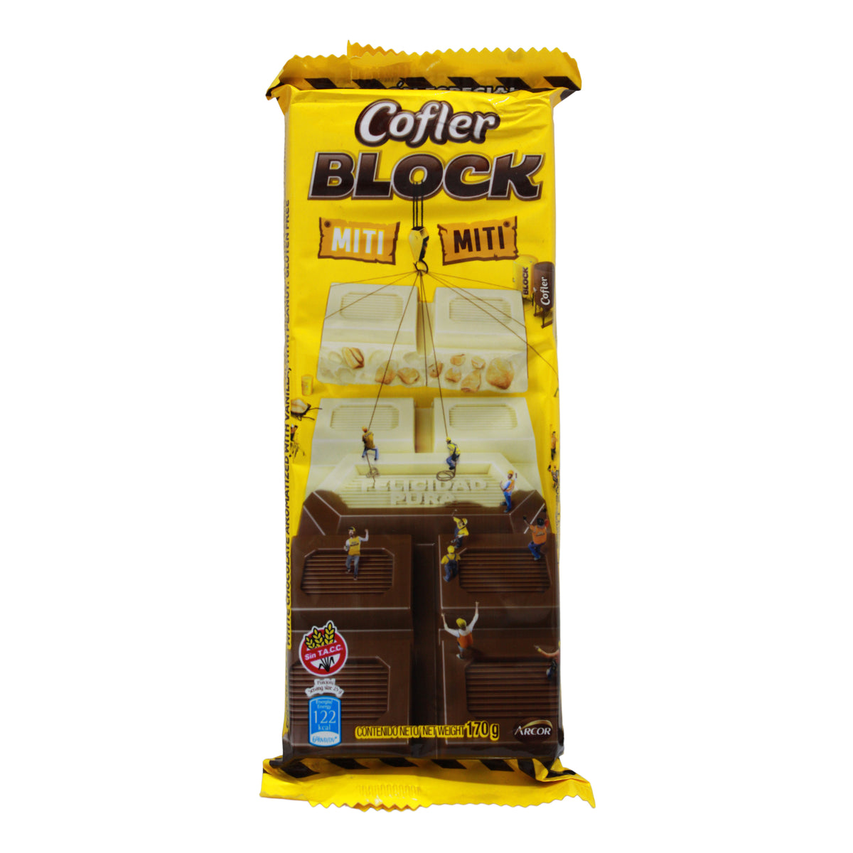 Cofler Block Chocolate Blanco Vainilla X 170G — Amarket