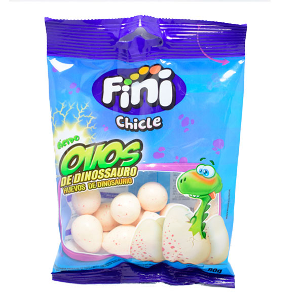 Fini Chicle Acido Huevo Dinosaurio X 80G — Amarket