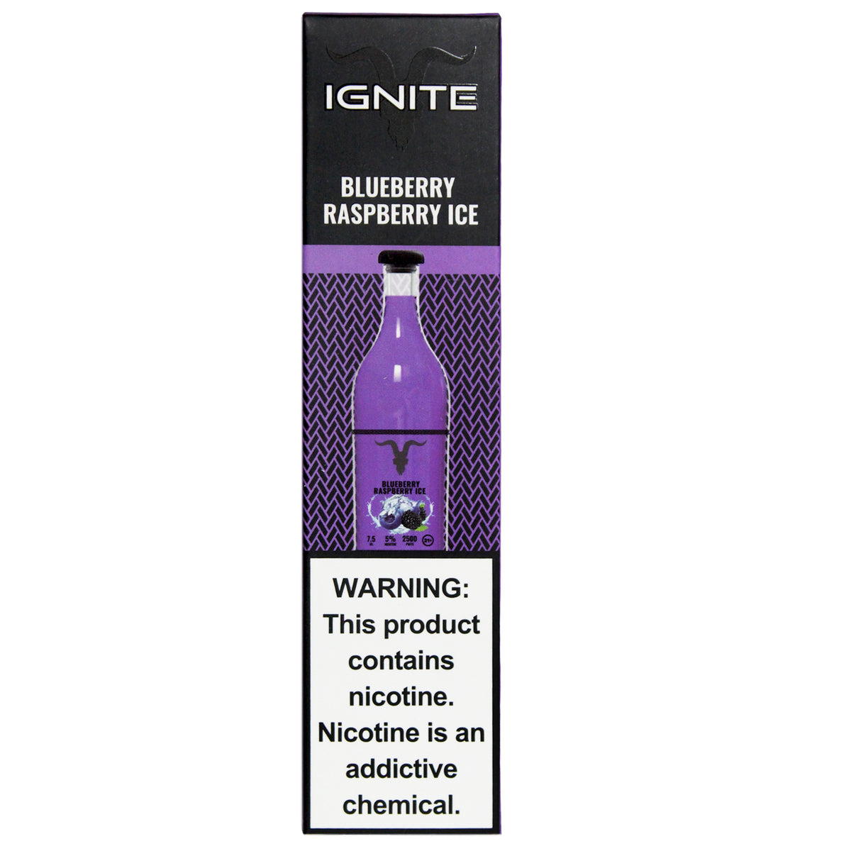 Ignite Vape Blueberry Raspberry Ice 2500 Puffs — Amarket