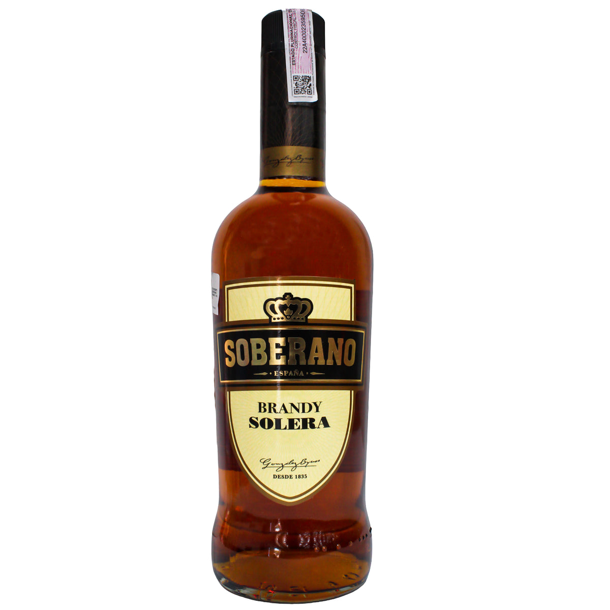 Brandy Soberano Solera Español X 700Ml — Amarket